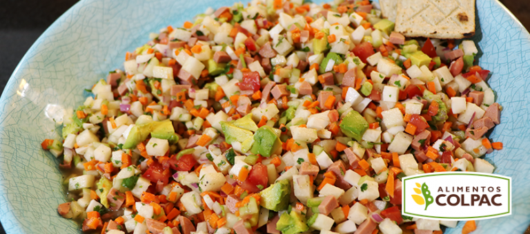 Ceviche de jícama con coco – Alimentos Colpac